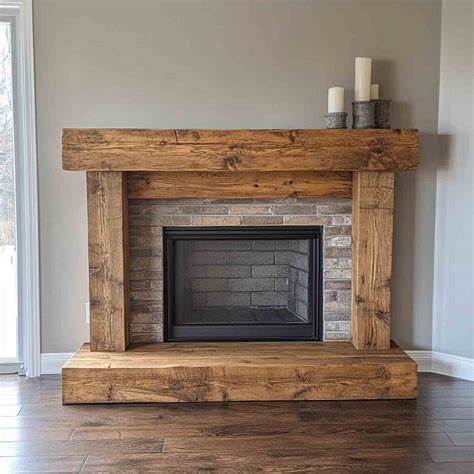 Top 10 Wooden Mantel Ideas To Inspire Your Next Fireplace Makeover