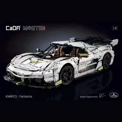 Cada C61048 Static Version 18 Fantasma Sports Car With 4346 Pieces