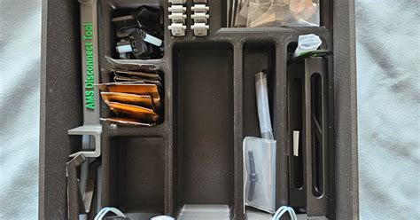 Less Restrictive Organization Insert For Ams Drawer Two Versions By Kirans Download Free Stl