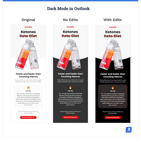 how to ensure your emails display correctly in dark mode rejoiner