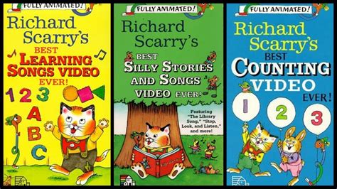 Richard Scarrys Best Videos Ever Complete Series Youtube