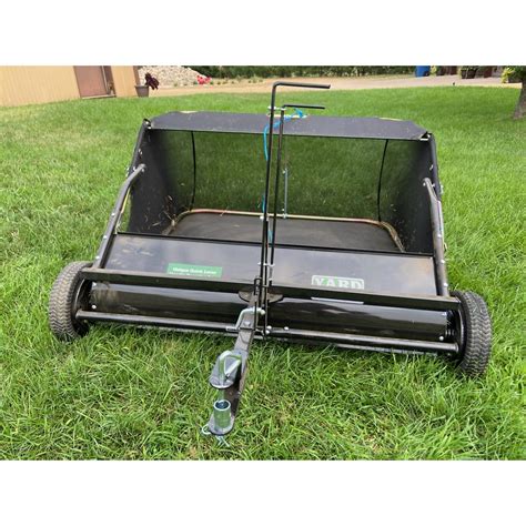 Yard Tuff 38in Quick Assembly Lawn Sweeper Working Width 38 In