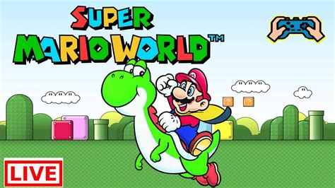 Live Zerando Super Mario World YouTube
