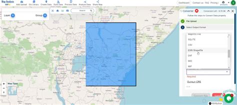 convert gis data online kml to csv step by step guide