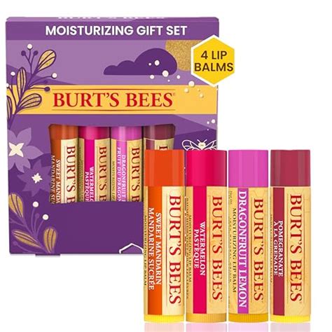 Burts Bees Christmas Ts 4 Lip Balm Stocking Stuffers Products