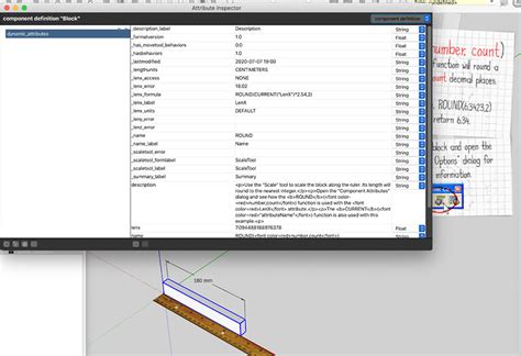 Dynamic Component Instance Name Dynamic Components Sketchup Community