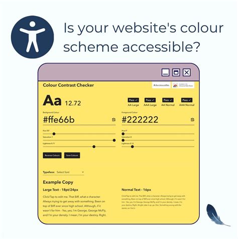 Accessible Website Colours Graceful Design Web Design