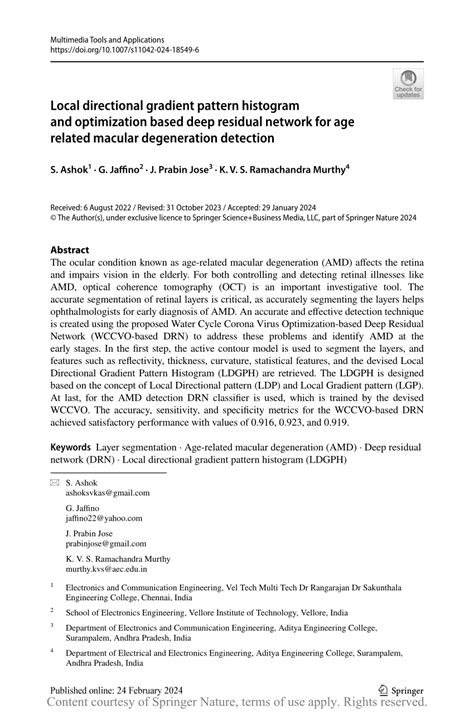Local Directional Gradient Pattern Histogram And Optimization Based Deep Residual Network For