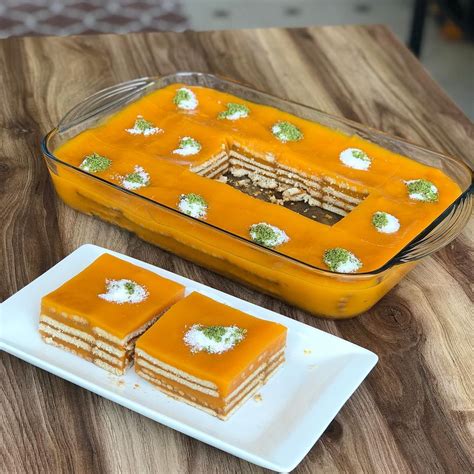 Havuçlu Bisküvili Pasta Lezzetli Sunumlar Sitesi