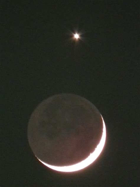 三日月と宵の明星 by ツリー ID591820 写真共有サイト PHOTOHITO