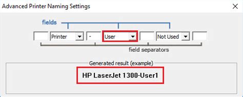 Printer Naming