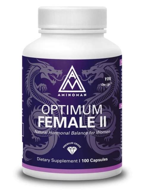 Optimum Female Ii Natural Hormonal Balance For Women