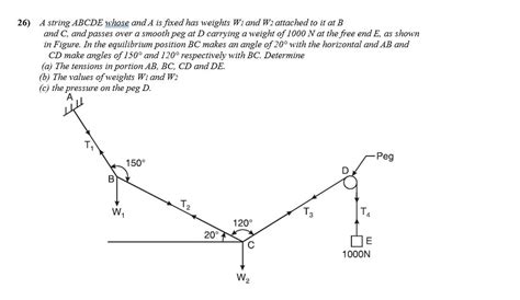 solved 6 a string abcde whose and a is fixed has weights w1