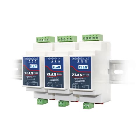 Zlan D Din Rain Rs Ethernet Rj Converter Kivétel Szerved Modbus Rtu Tcp Gateway FIXO hu