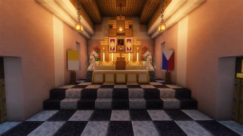 Minecraft Church Altar