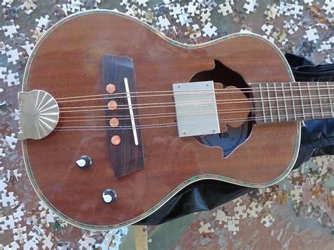 Steel String Baritone Ukulele Acoustic Electric Double Reverb