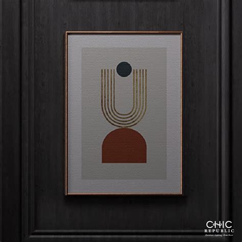 Chic Republic Illustrations 50x70 ภาพติดฝาผนัง สี หลากสี Shopee