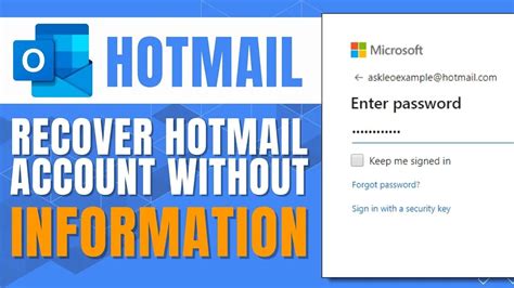 Recover A Microsoft Account Password Sysops