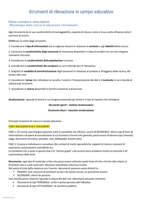 Riassunto Pedagogia Sperimentale E Valutazione Appunti Di Docimologia