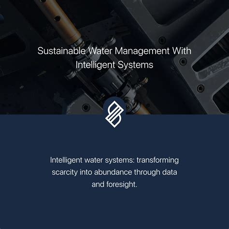 Sustainable Water Management With Intelligent Systems → Scenario