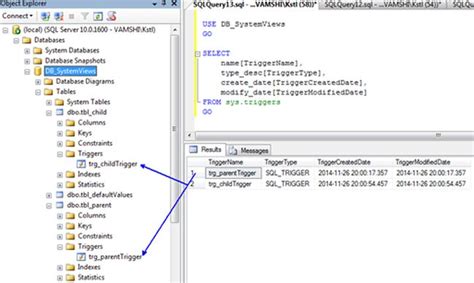 Introduction To Triggers In Sql Types Of Triggers In Sql Server