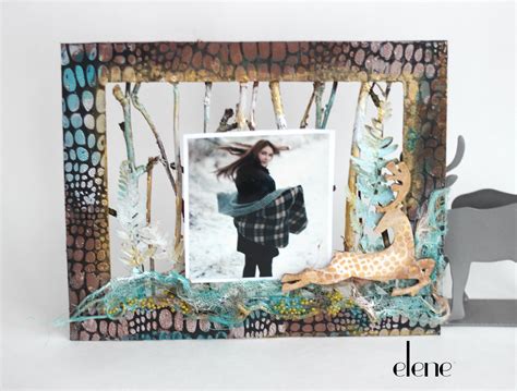 Скраповый мир Вдохновение с материалами МНР от дизайнера Elene