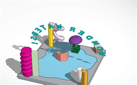 3d Design Wonder Waters Water Park Tinkercad