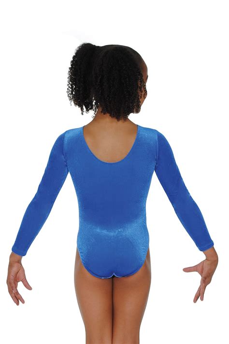Tiara Crystal Motif Long Sleeved Gymnastics Leotard The Zone