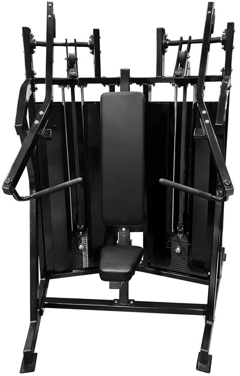 French Fitness Ffb Black Dual Stack Incline Press Fitness Superstore