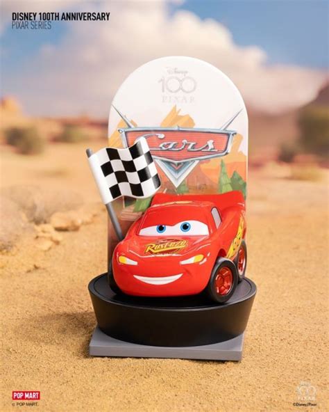 Pop Mart Blind Box Disney 100th Anniversary Pixar Series Cars