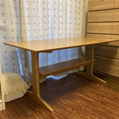 無印良品 ダイニングテーブル オーク材 メルカリ