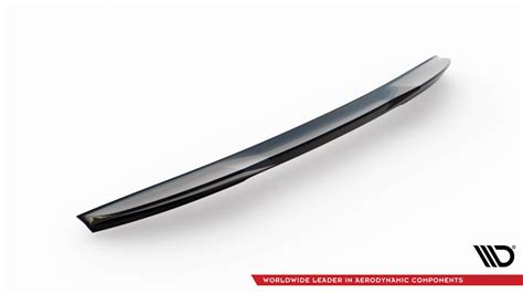 Heck Spoiler Aufsatz Abrisskante D für BMW er M Paket E schwarz H