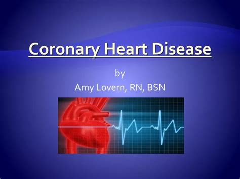 Ppt Coronary Heart Disease Powerpoint Presentation Free Download