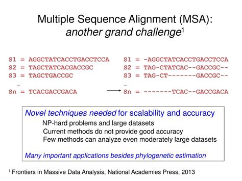 PPT New Multiple Sequence Alignment Methods PowerPoint Presentation Free Download ID 2807793