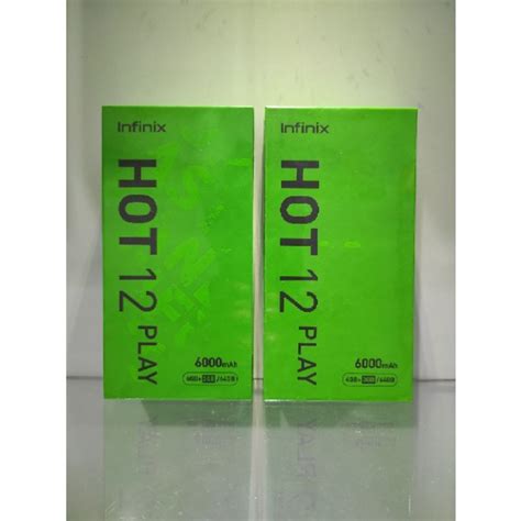 Jual Infinix Hot 12 Play 464 Gb 3gb Ram Shopee Indonesia