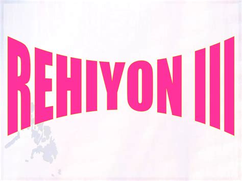 Rehiyon Iii Gitnang Luzon Ppt
