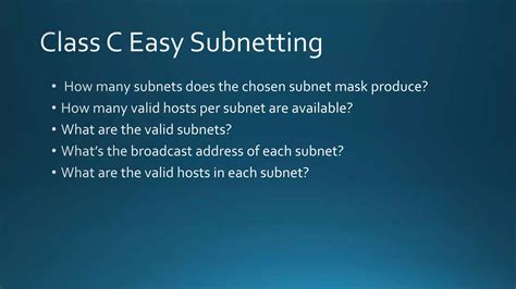 Subnetting Made Simple Pptx