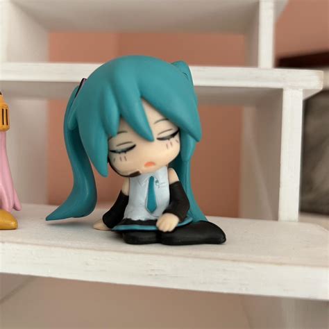 Miku And Luka Sleeping Gachapon Figures Sold For Depop