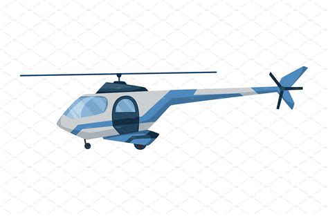 Helicopter Cartoon Aviation Masterbundles