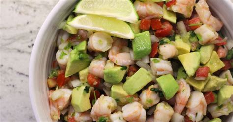 Easy Shrimp Ceviche • The Wicked Noodle