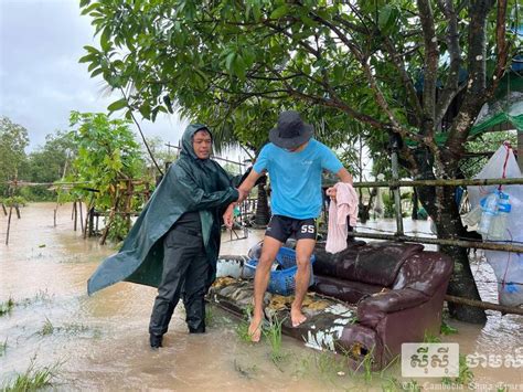 ភូមិឃុំមួយចំនួនក្នុងស្រុកស្ទឹងហាវខេត្តព្រះសីហនុរងការវាយប្រហារដោយជំនន់ទឹកភ្លៀង សុីសុីថាមស៍