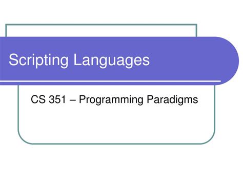 ppt scripting languages powerpoint presentation free download id