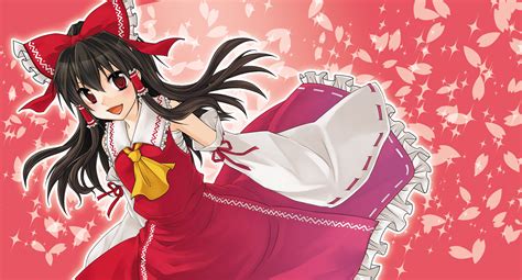 Safebooru 1girl Bare Shoulders Black Hair Bow Cherry Blossoms