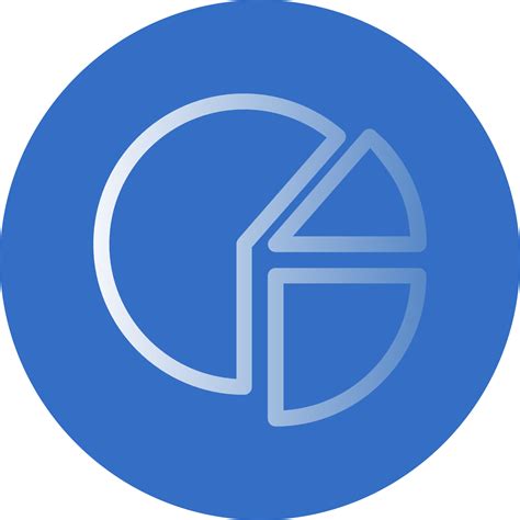 Pie Chart Pieces Vector Icon Design 20138134 Vector Art At Vecteezy