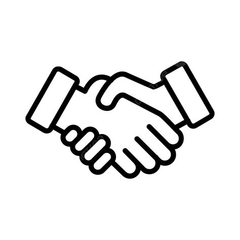 계약 라인 아이콘 벡터 합의 계약 거래 Png 일러스트 및 벡터 에 대한 무료 다운로드 Pngtree