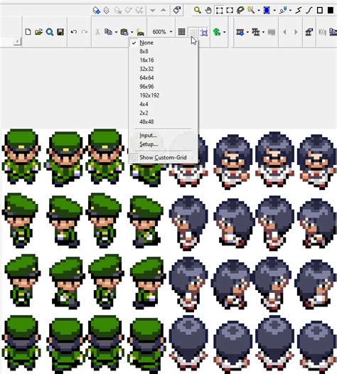 Dividing The Canvas Up Features Aseprite Community