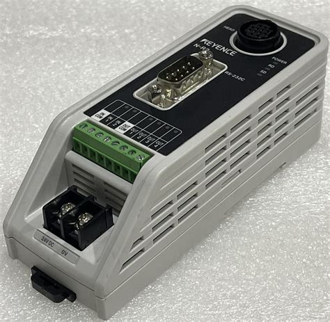 Keyence Sr 710 Barcode Reader N R2 Communication Module Novus Ferro