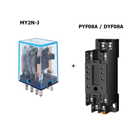รีเลย์ ซ๊อคเก็ต Relay My2 My2n My2n J My4n My4n J My2n Socket Pyf08a Pyf14a My4n Dc12v Dc24v รีเลย์ ซ๊อคเก็ต Relay My2 My2n My2n J My4n My4n J My2n Socket Pyf08a Pyf14a My4n Dc12v Dc24v
