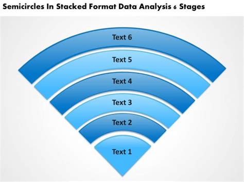 In Stacked Format Data Analysis 6 Stages Agency Business Plan Powerpoint Templates