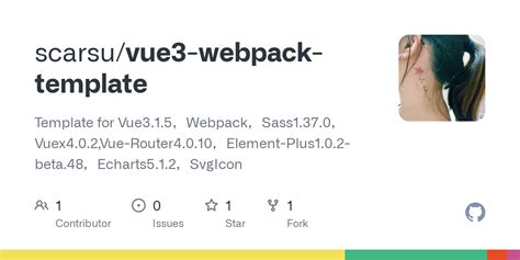 GitHub Scarsu Vue Webpack Template Template For Vue WebpackSass Vuex Vue